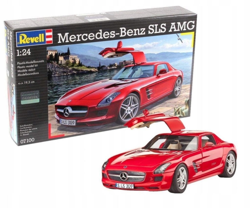 Model do sklejania Revell Mercedes-Benz SLS AMG - 12653744386 ...