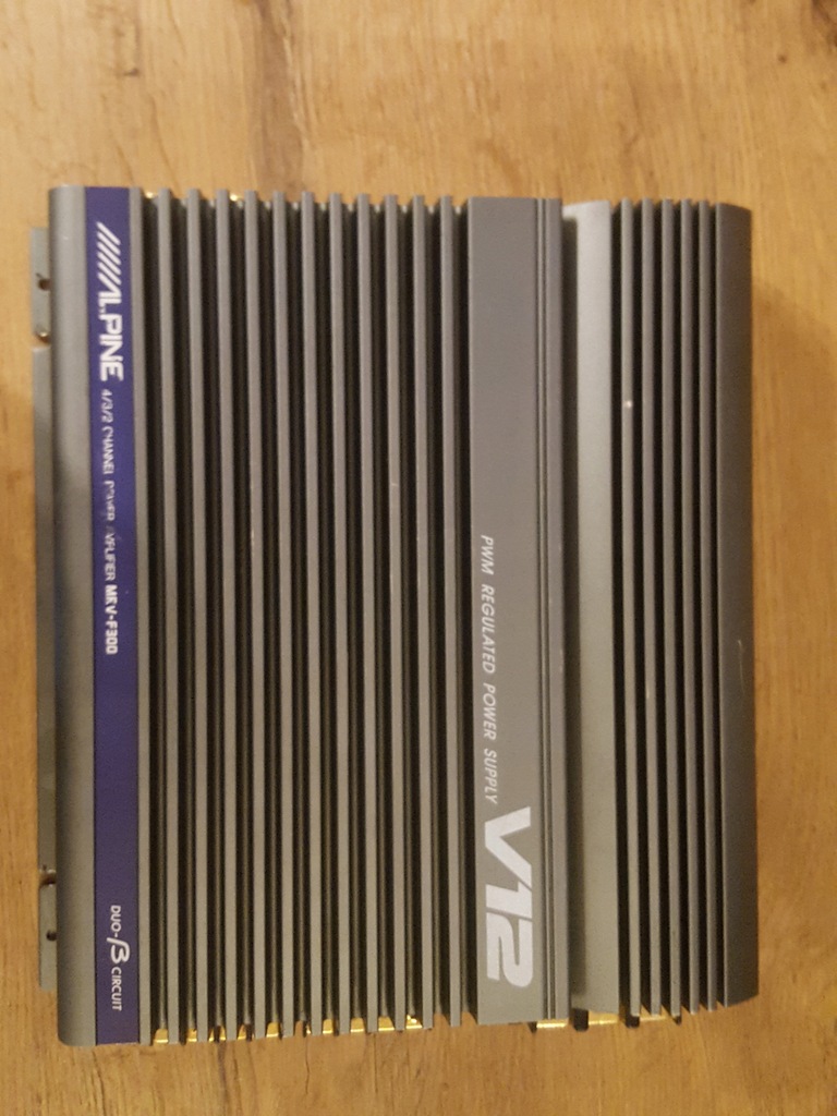 Wzmacniacz Alpine MRV F300 V12 - 7845580382 - oficjalne archiwum Allegro
