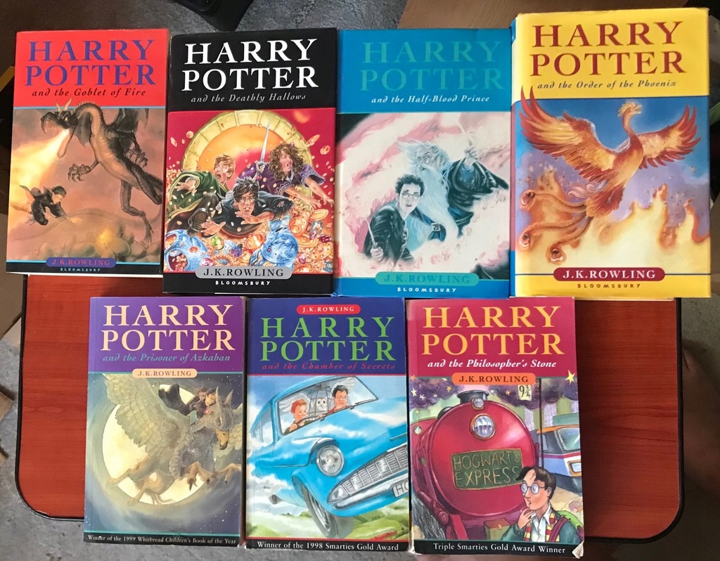 Harry Potter Boxed Set The Complete Collection - 14407420624 ...