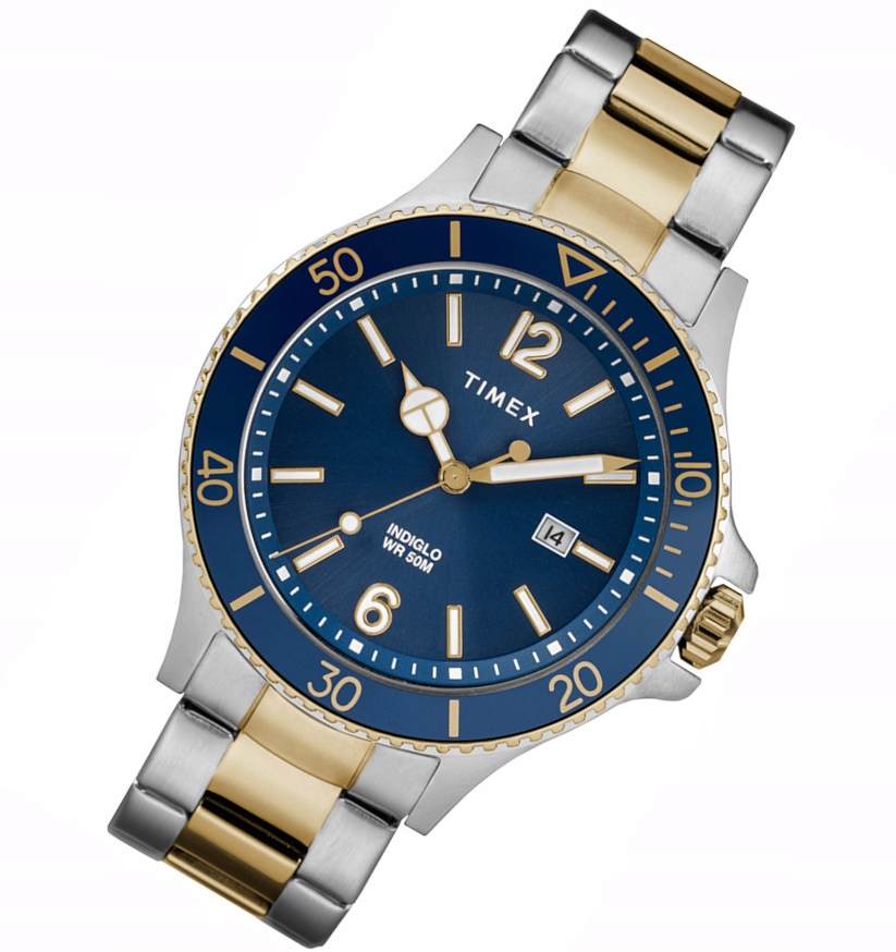 Zegarek męski TIMEX TW2R64700 Indiglo +Box +Grawer - 13384554997 ...