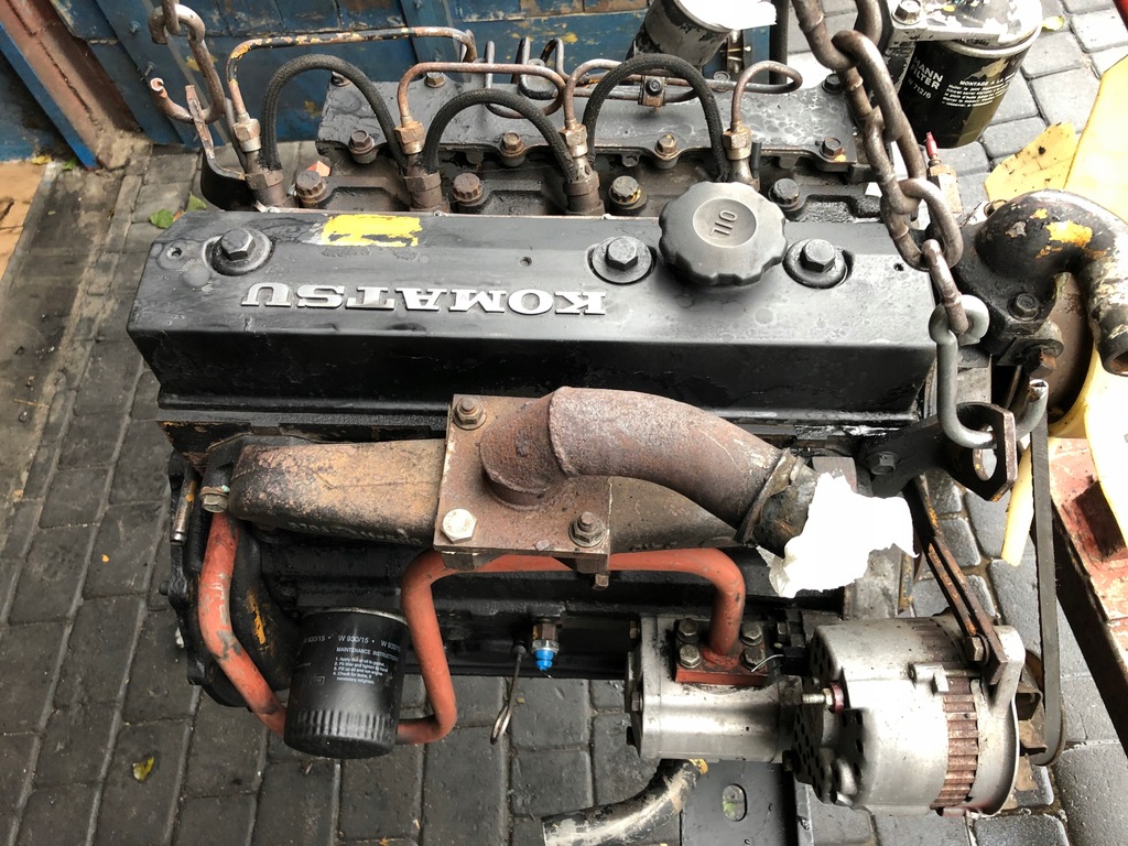 SILNIK WÓZEK WIDŁOWY KOMATSU 4D95 PERKINS DEUTZ - 9814759384 ...