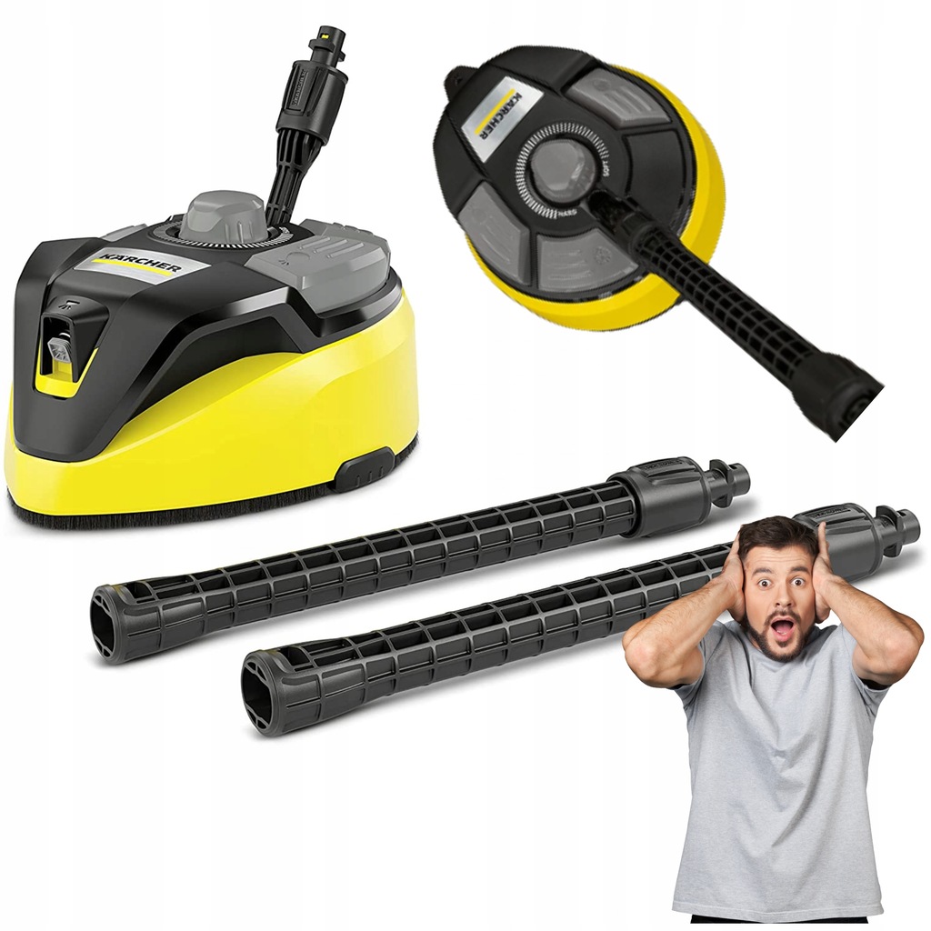 KARCHER PRZYSTAWKA DO MYCIA T7 PLUS T-RACER DYSZE - 14348987265 ...