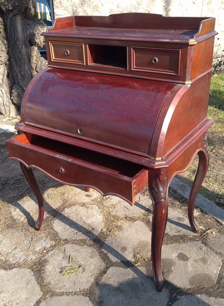 BIURKO - SEKRETARZYK ZAMYKANY - 7856030264 - oficjalne archiwum Allegro