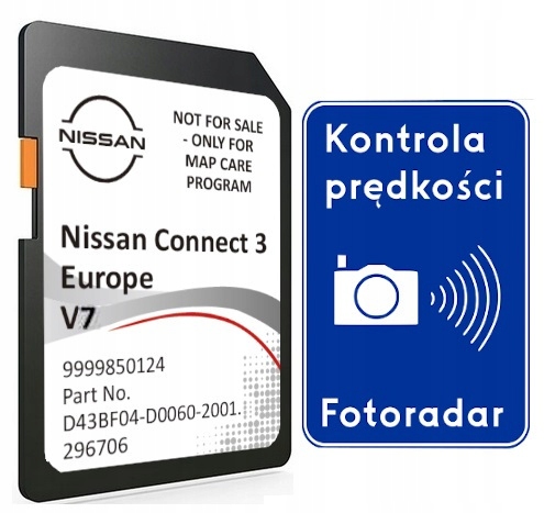 Mapa NISSAN CONNECT 3 V7 Karta 2023 QASHQAI JUKE - 13224086754 - oficjalne archiwum Allegro