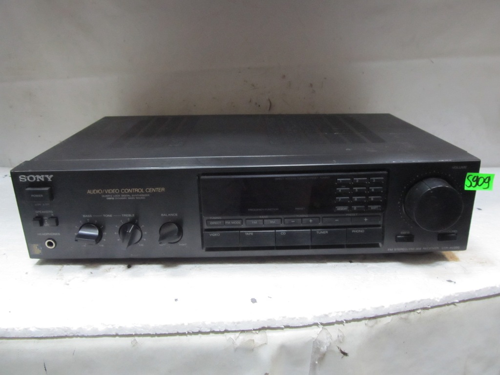 AMPLITUNER SONY STR-AV220 - NR S909 - 15045434651 - oficjalne archiwum ...