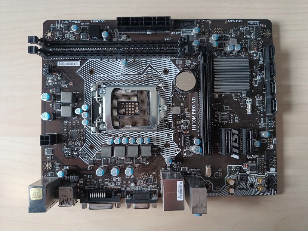 Płyta główna MSI H110M PRO-VD - 13379443017 - oficjalne archiwum Allegro