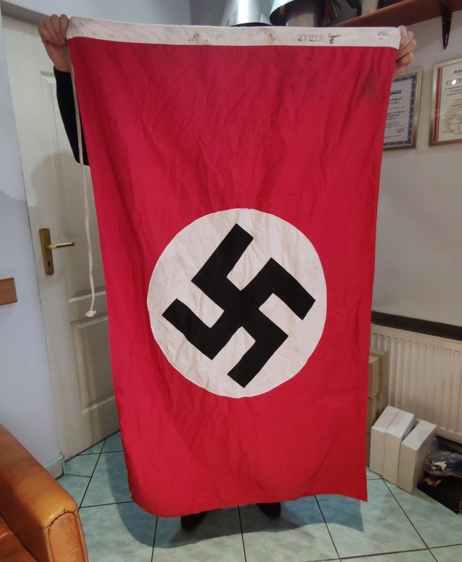 Flaga Swastyka Hitlerjugend III Rzesza - 14934401452 - oficjalne ...