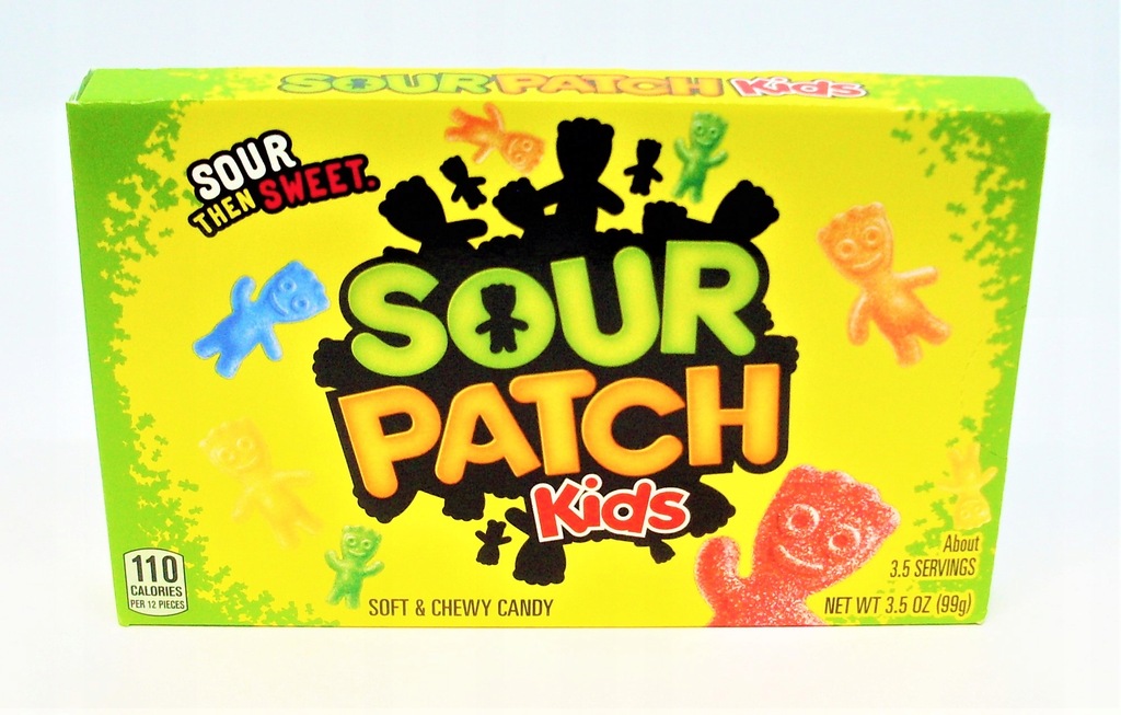 SOUR PATCH KIDS 99G. - 15111870910 - oficjalne archiwum Allegro