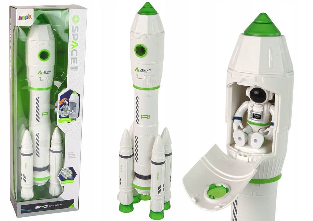 Rakieta Kosmiczna Kosmos Dym Para Wodna Dźwięk Świ - 13486789206 - oficjalne archiwum Allegro