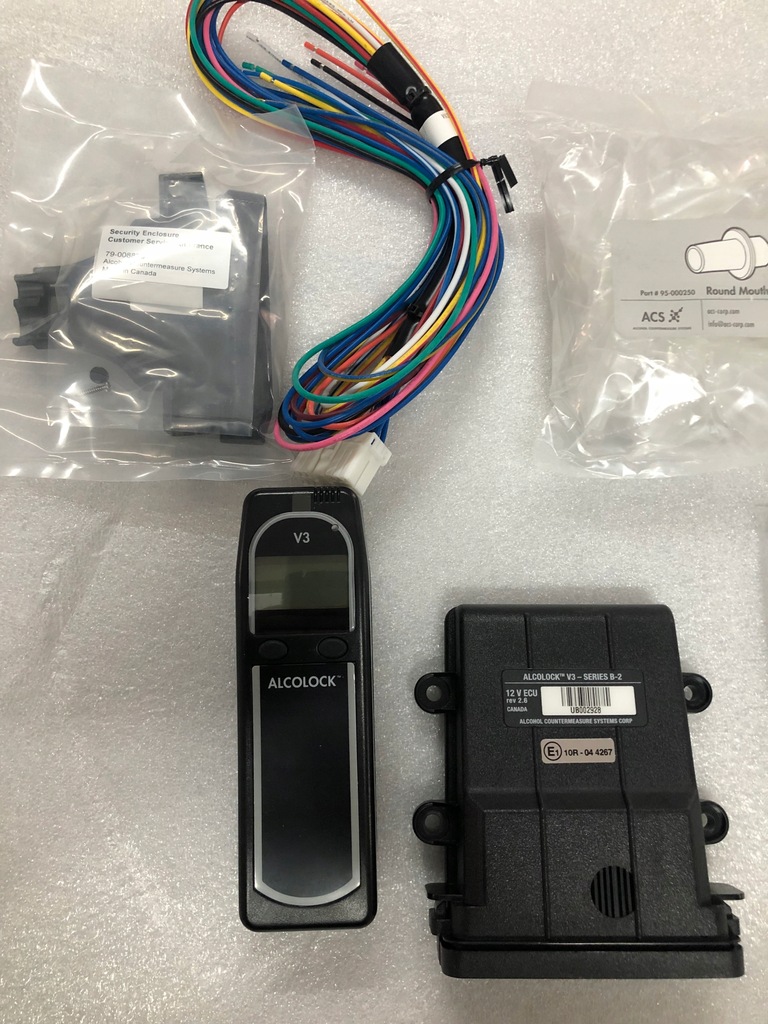 ALCOLOCK V3 B2 - samochodowa blokada alkoholowa - 12633828090 ...