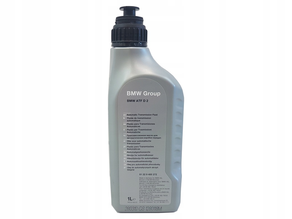 Oryginalny Olej BMW ATF D 2 1L 81229400272 od ASO - 9176723595 ...