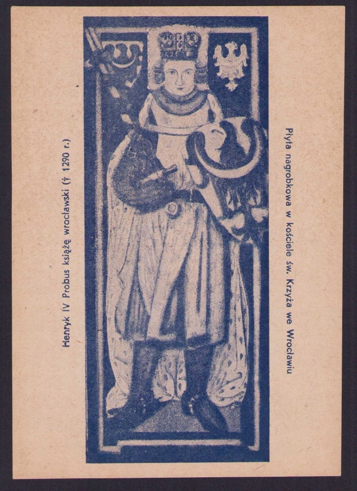 1947 Henryk IV Probus książę wrocławski - 13248436861 - oficjalne ...