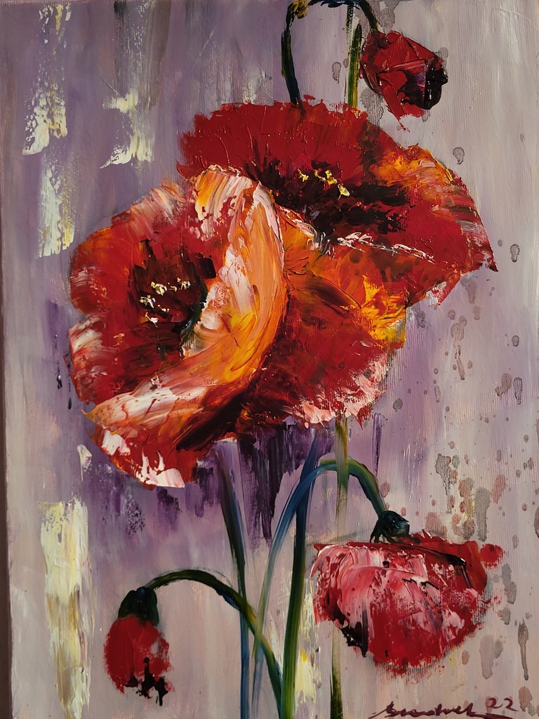 ,,Chwila.,,, OBRAZ OLEJNY 40/30cm Artur Sudak - 12682413669 - oficjalne ...