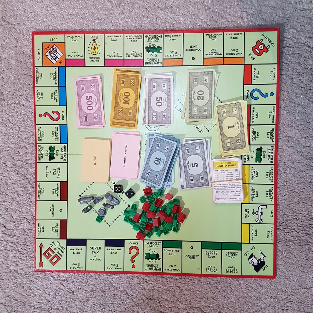 Stara Gra planszowa Monopoly - 10807068214 - oficjalne archiwum Allegro