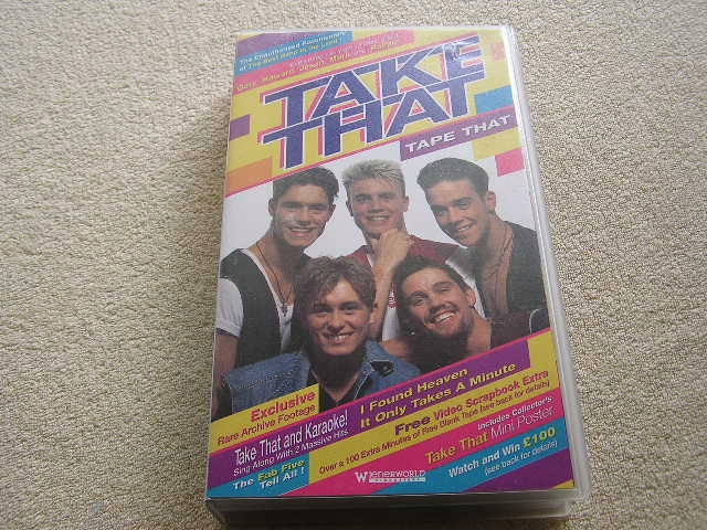 Take That - Tape That [VHS-1994].G - 9150262168 - oficjalne archiwum ...