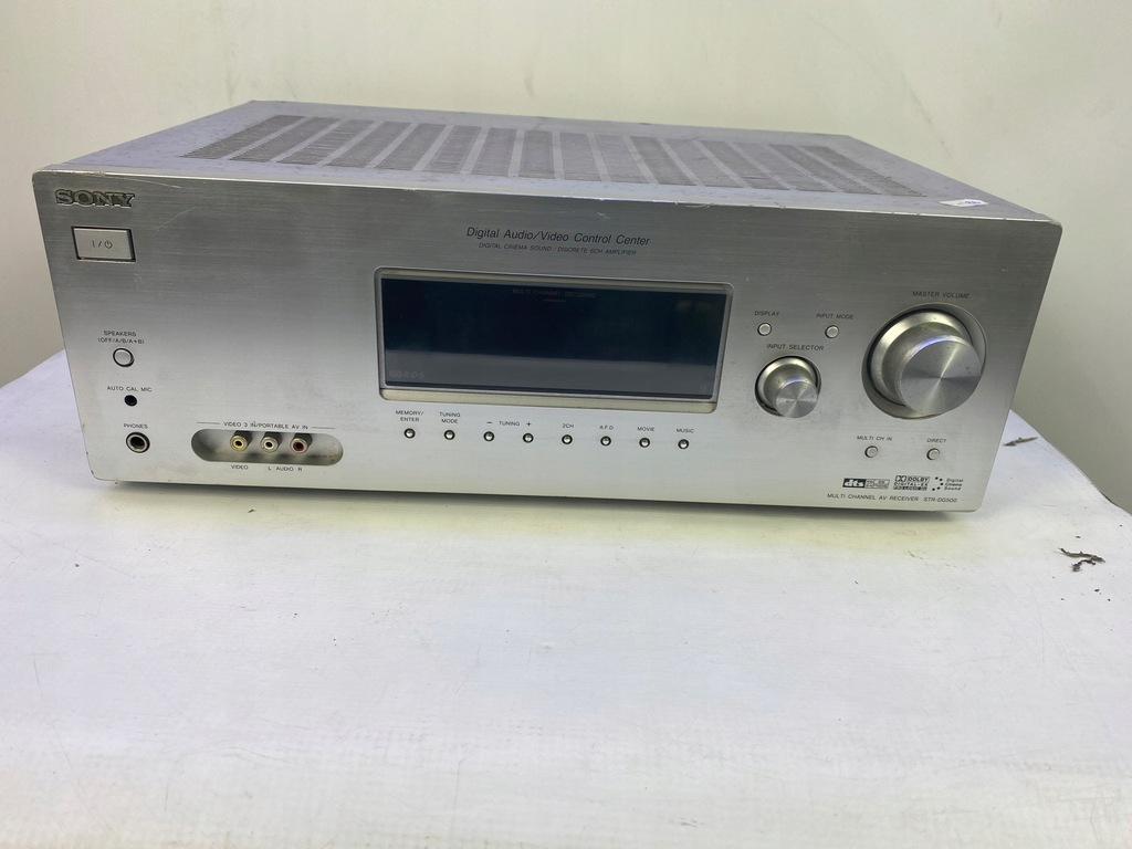 SONY STR-DG500 FIRMOWY AMPLITUNER 6.1 DTS RDS - 13988677789 - oficjalne ...