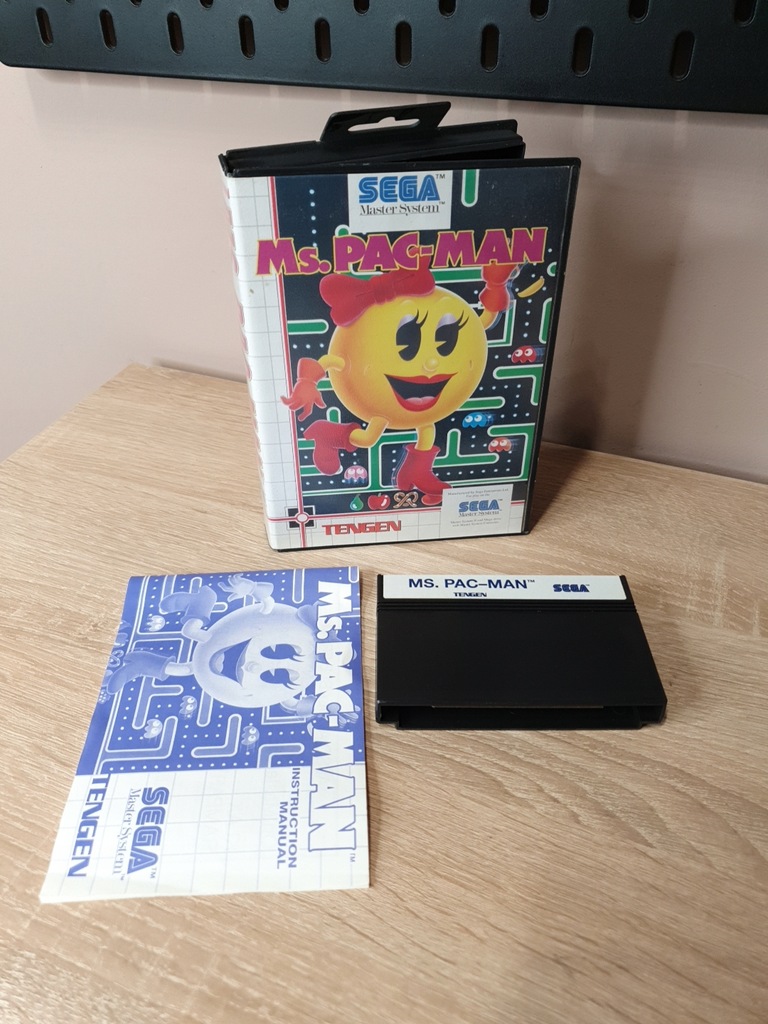 MS PAC-MAN - SEGA MASTER SYSTEM KOMPLET IGŁA - 14079020860 - oficjalne ...