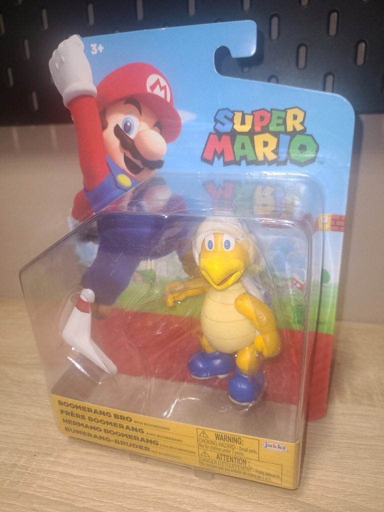 SUPER MARIO OFICJALNA FIGURKA BOOMERANG BRO NOWA - 12538825070 ...