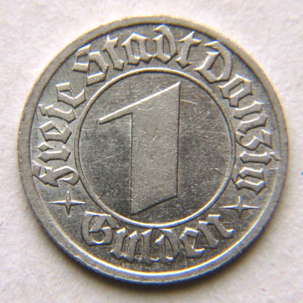 Gdańsk 1 Gulden 1932 Wolne Miasto Talar Ort Dukat - 11767718249 - oficjalne archiwum Allegro