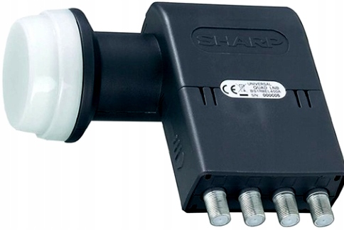 Sharp Konwerter Quattro BS1R8EL500 A Universal LNB - 13507504442 ...