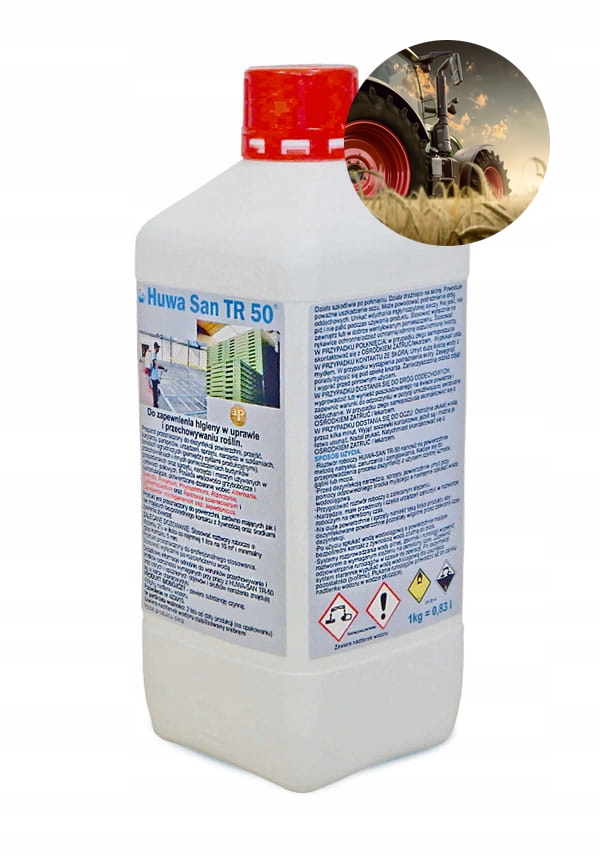 Huwa San TR-50 1KG nadtlenek wodoru, odkażanie - 11325611091 - oficjalne archiwum Allegro