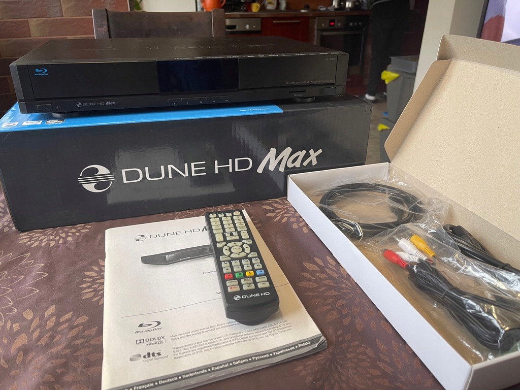 Odtwarzacz sieciowy Dune HD Max, stan bdb, komplet - 13218382817 - oficjalne archiwum Allegro
