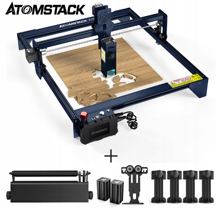 Grawer /wycinarka laserowa ATOMSTACK A10 pro+ R3 pro cięcia offline ...