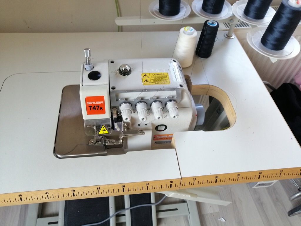 Overlock Siruba 747K-514M2-24/servo 4-nitkowy - 8988677613 - oficjalne ...