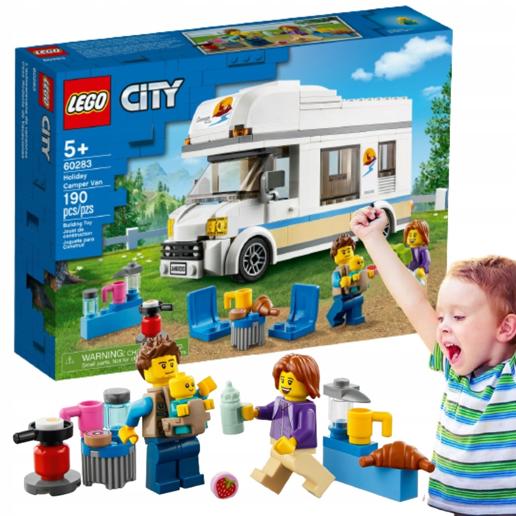 LEGO CITY KAMPER WAKACYJNY PREZENT DLA DZIECKA - 11344307654 ...