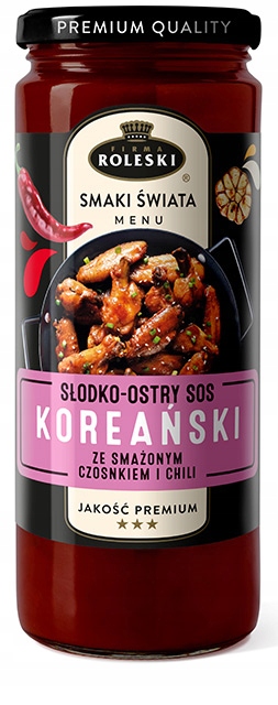 Roleski Smaki Świata Słodko-Ostry Sos Koreański - 12853696365 ...