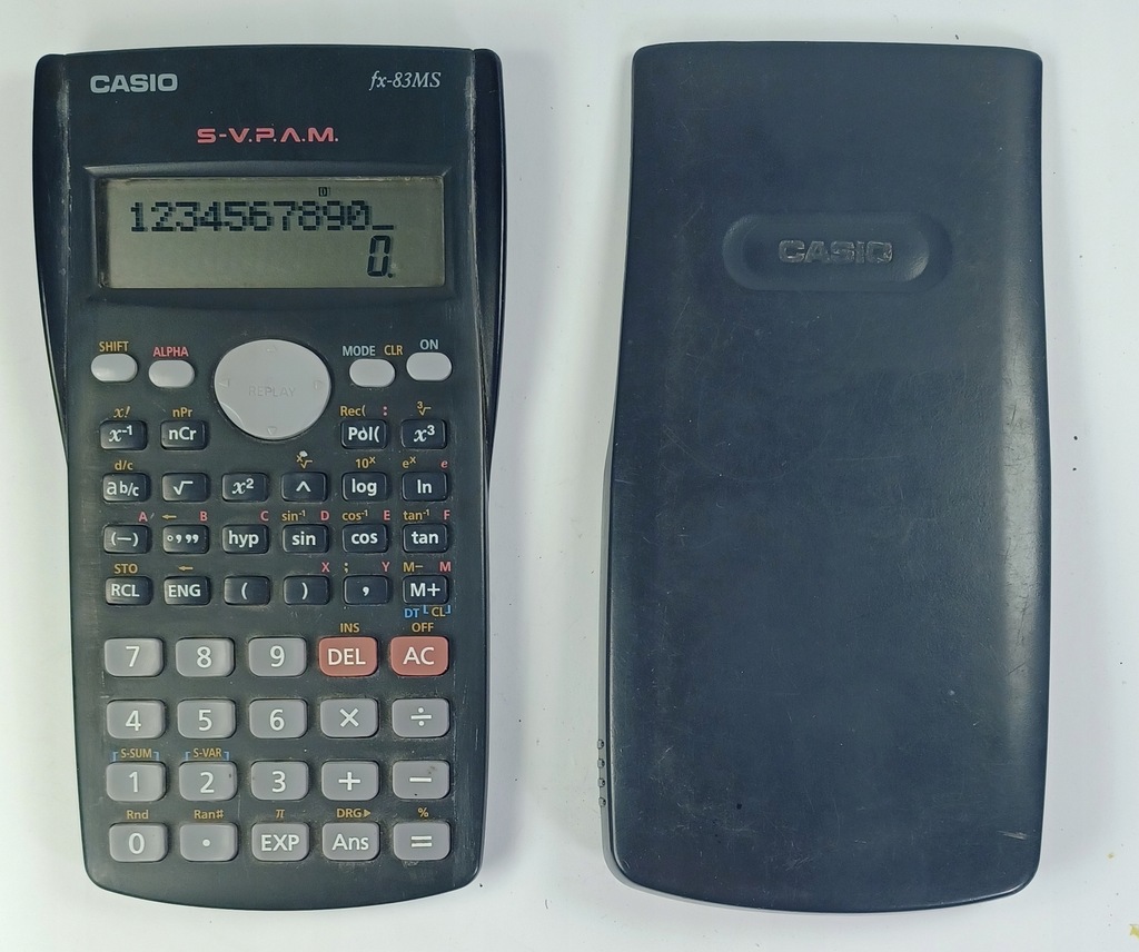 CASIO fx-83MS / KALKULATOR NAUKOWY - 12791412344 - oficjalne archiwum ...