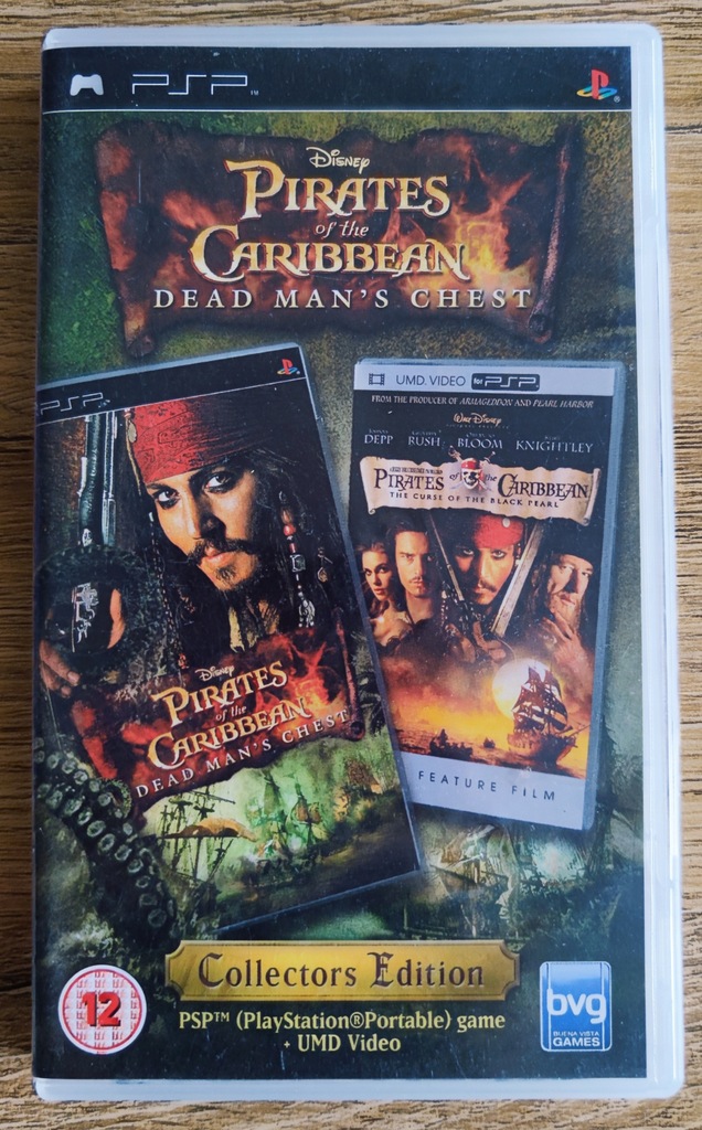 Gra Pirates of the Caribbean Dead Man's Chest Playstation Portable (PSP ...