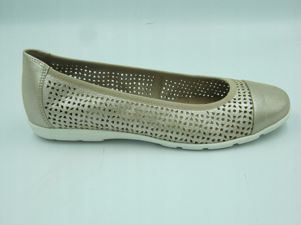 Baleriny damskie CAPRICE (22151) SKÓRA r. 42 - 15233901379 - oficjalne ...