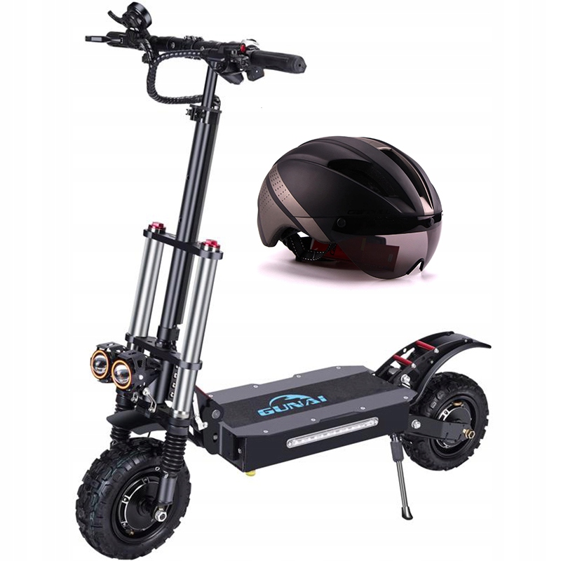 Scooter Hulajnoga Elektryczna 85KM/H 5600W 33Ah - 12524821729 ...
