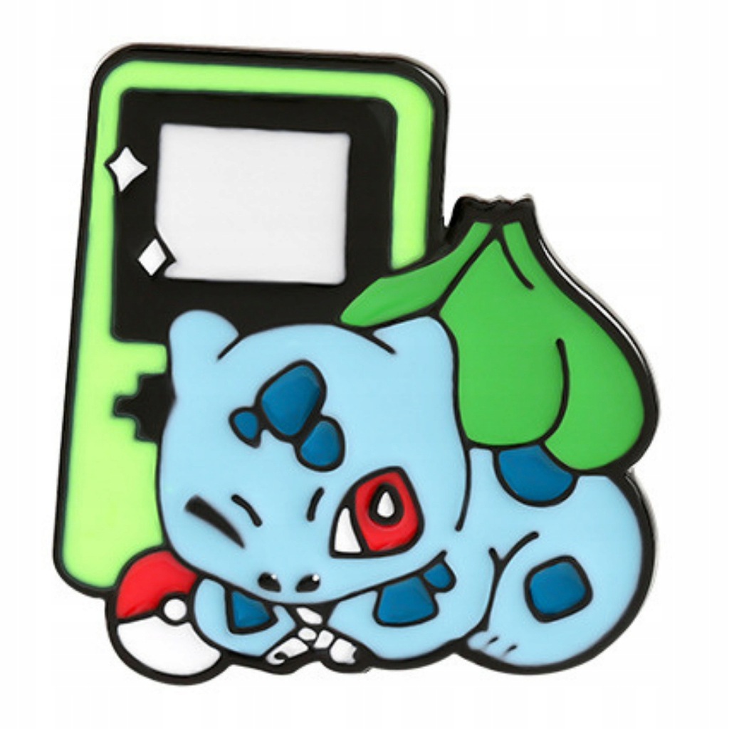 Przypinka Metalowa Pin Gameboy Bulbasaur Pokemon - 13527835850 ...