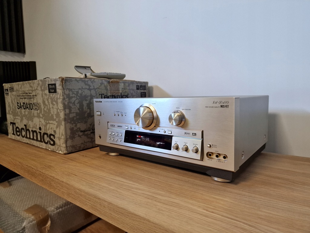 TECHNICS SA-DA10 AMPLITUNER JAK NOWY KARTON PILOT! - 13675367636 - oficjalne archiwum Allegro