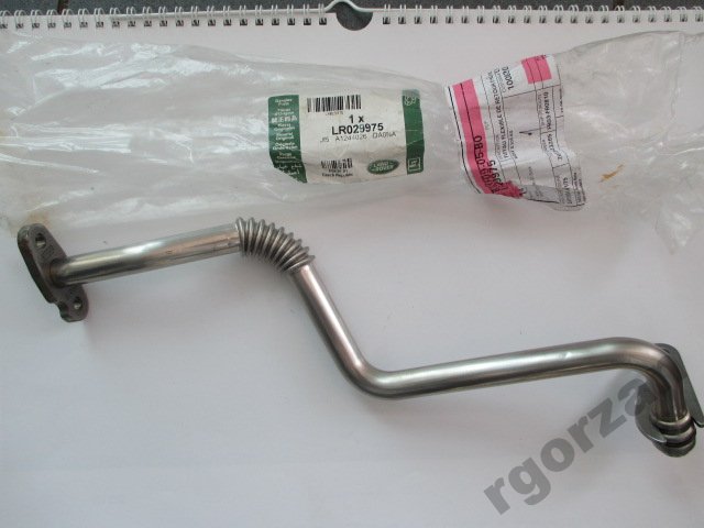 LAND ROVER RURKA PRZEWÓD TURBINY NOWA LR029975 - 6237557355 - oficjalne ...