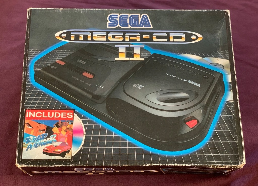 Sega Mega CD II Komplet Box - 12460555377 - oficjalne archiwum Allegro