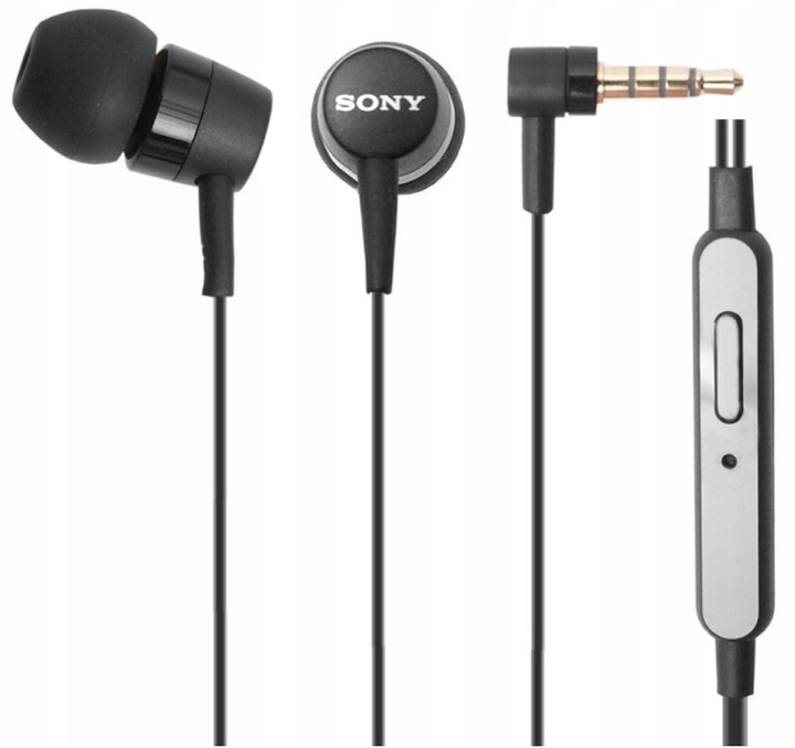 Słuchawki Dokanałowe Sony MH750 z Wtykiem Kątowym - 13072957077 - oficjalne archiwum Allegro