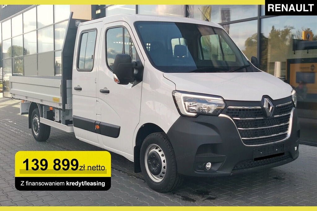 Renault Master L3Zabudowa Brygadowa+Skrzynia 145KM - 13591187526 ...