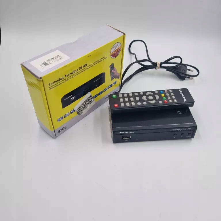 DEKODER DVB-T2 TECHNISAT TERRABOX T2 HD - 12375313217 - oficjalne archiwum Allegro