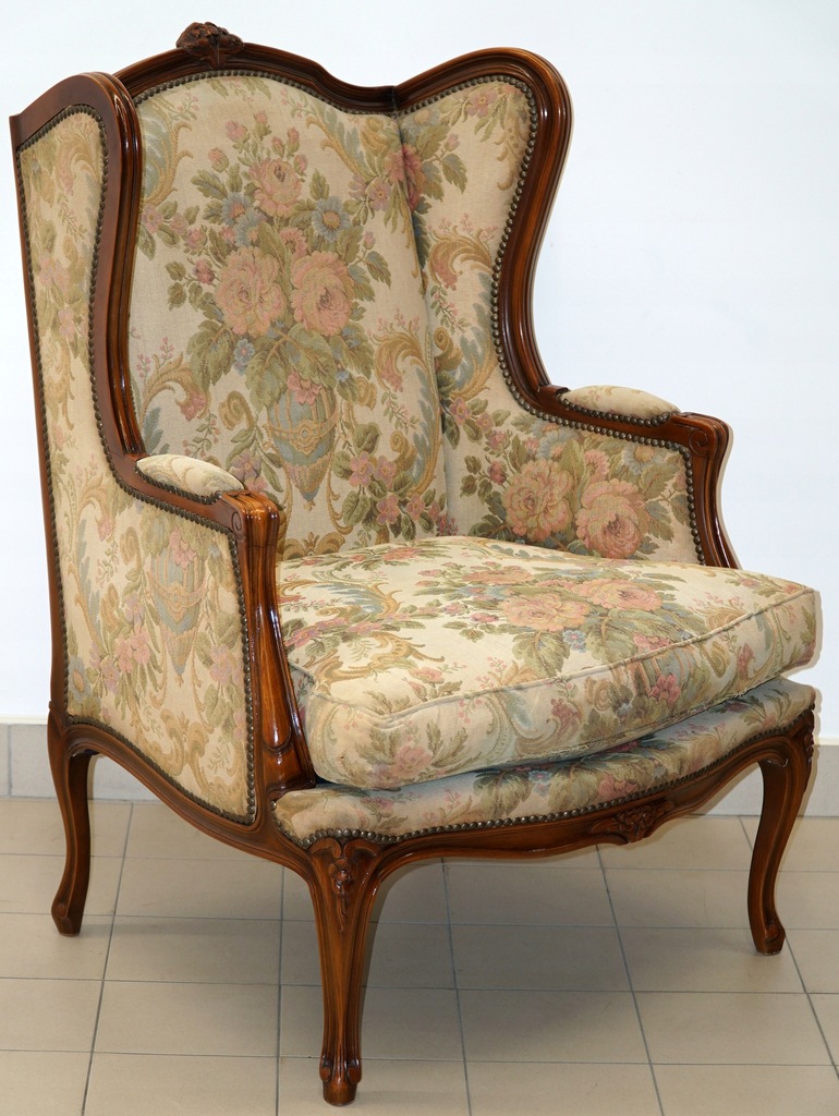 FOTEL LUDWIKOWSKI USZAK - 13559546234 - oficjalne archiwum Allegro