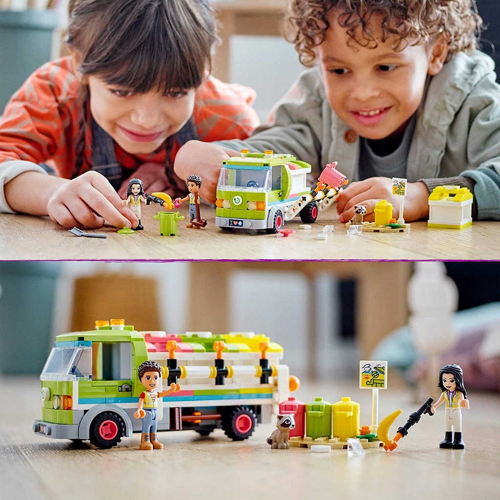 Купить LEGO Bricks Friends 41712 Грузовик для переработки отходов ...