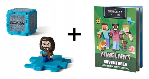 MCDONALD MCDONALD 'S HAPPY MEAL 2025 MINECRAFT - DIAMOND BLOCK & STEVE ...