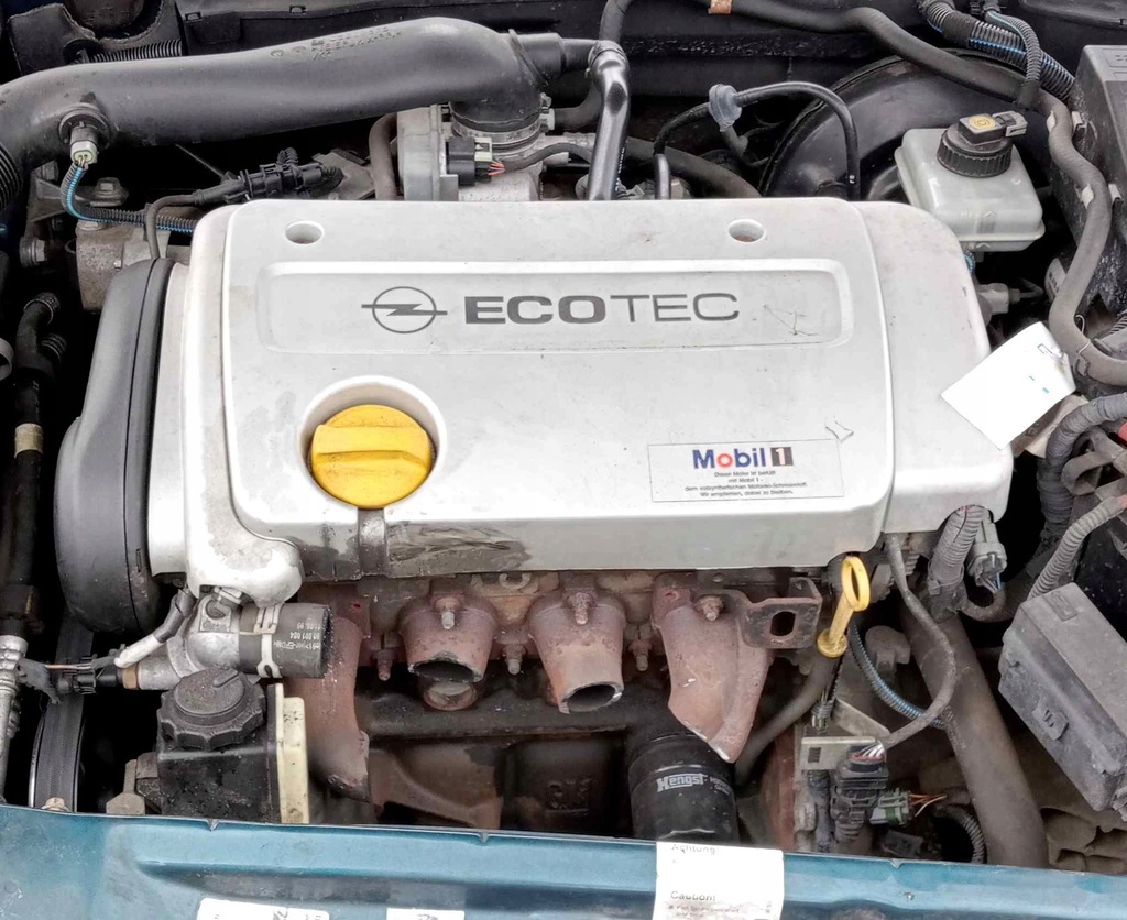 Silnik Z16XE Opel ASTRA ZAFIRA MERIVA VECTRA 1.6 - 13478214963 ...