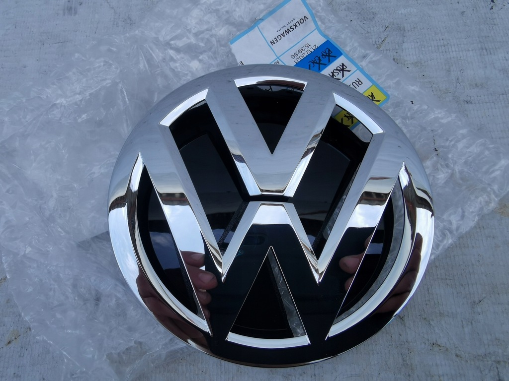 Znaczek Logo Emblemat Klapy Tył VW Golf VII 5G0 - 12347726246 ...