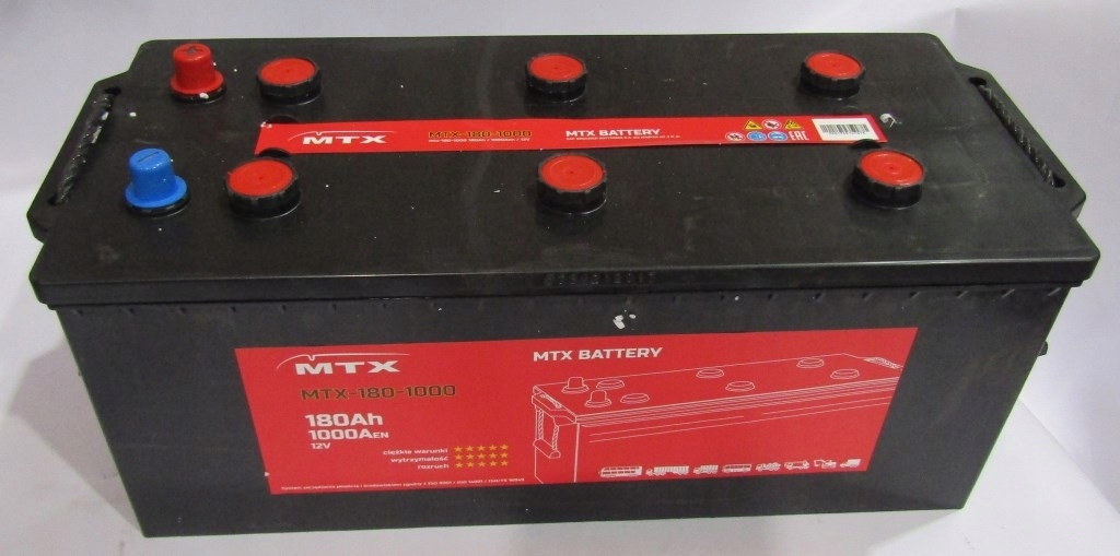 [] AKUMULATOR 12V 180AH MTX BATTERY 1000EN - 12179132240 - oficjalne ...