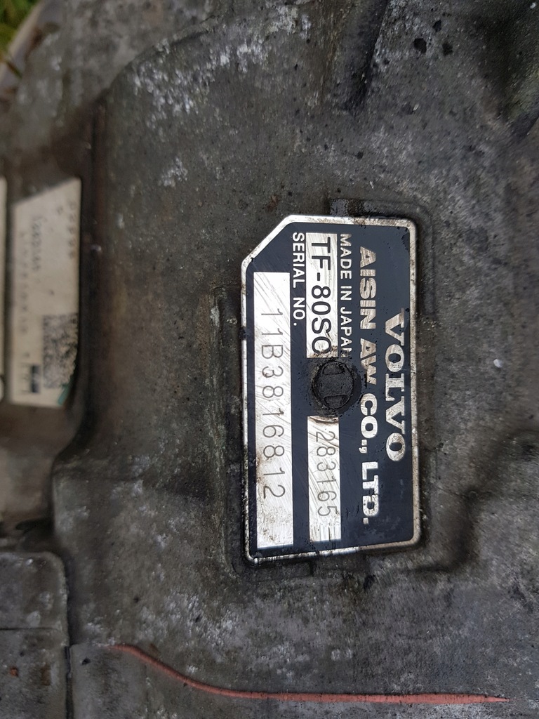 SKRZYNIA AUTOMAT TF 80SC VOLVO XC70 XC60 AWD - 12932140846 - oficjalne archiwum Allegro