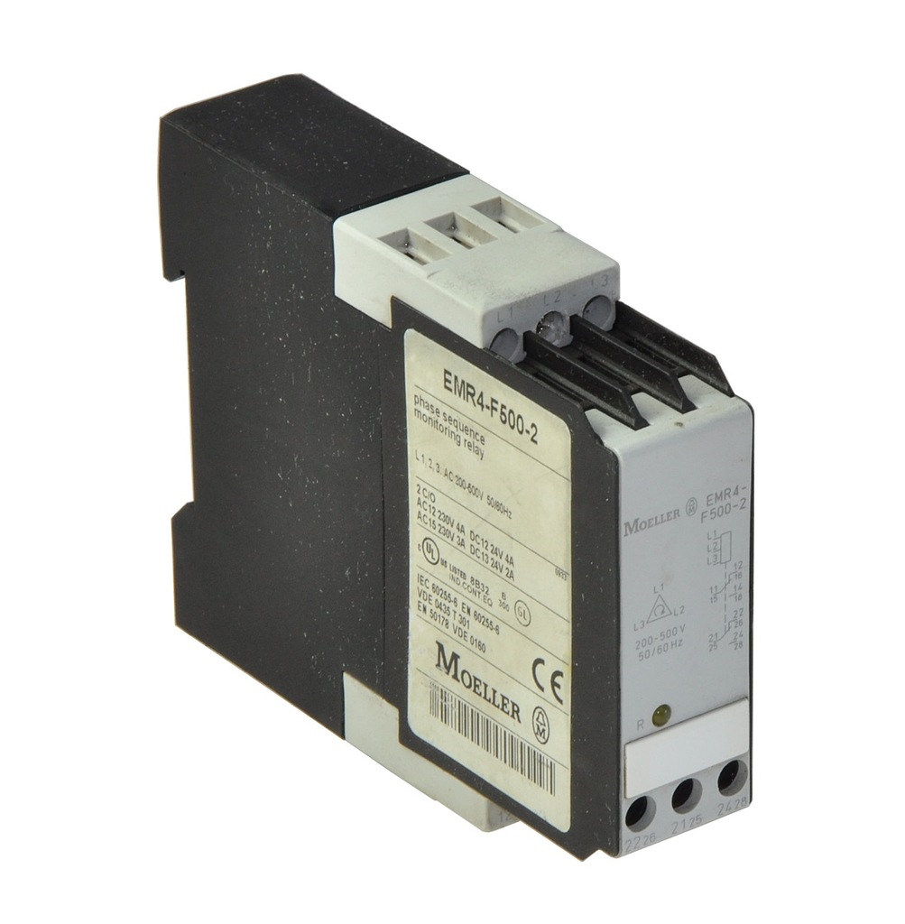 EMR4-F500-2 MOELLER przekaźnik kolejności i zaniku - 7992190758 ...
