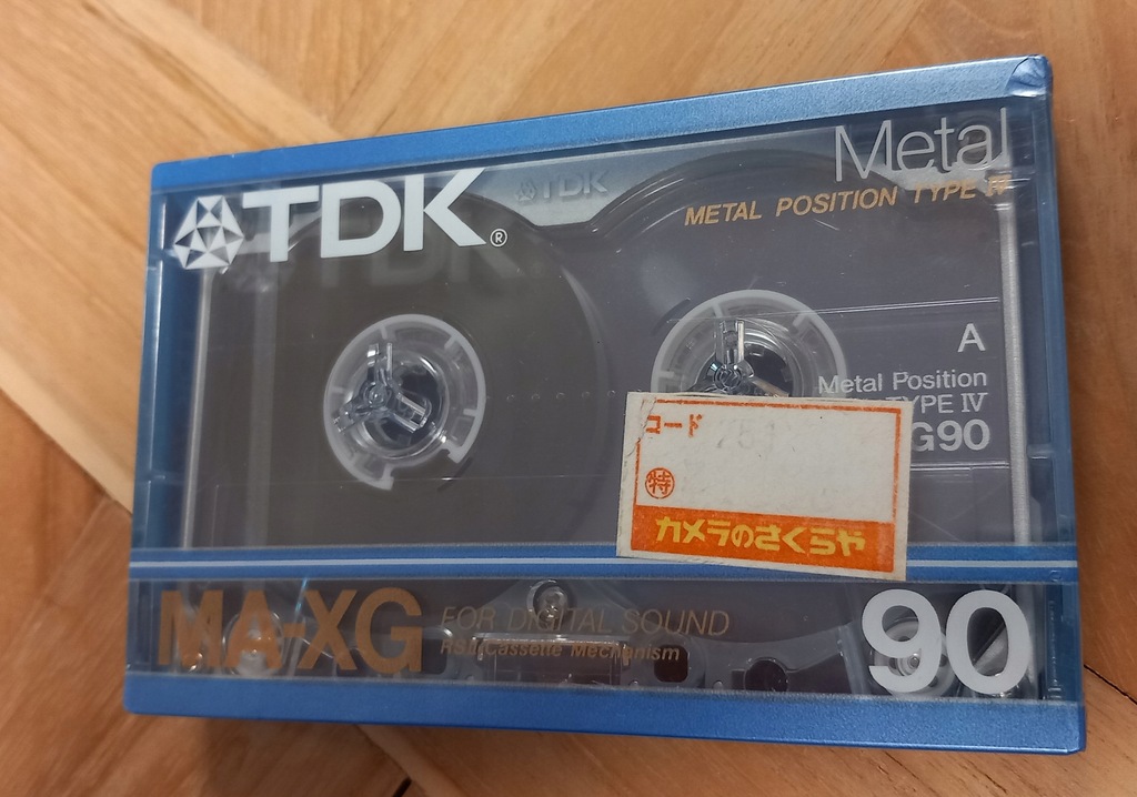 TDK MA-XG 90 Kaseta magnetofonowa - 13180491191 - oficjalne archiwum Allegro